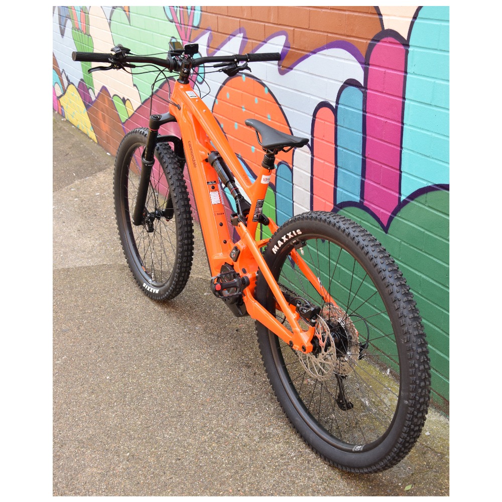Pre-owned Cannondale Moterra Neo 4 Orange XL (2024) Electric Mountain ...